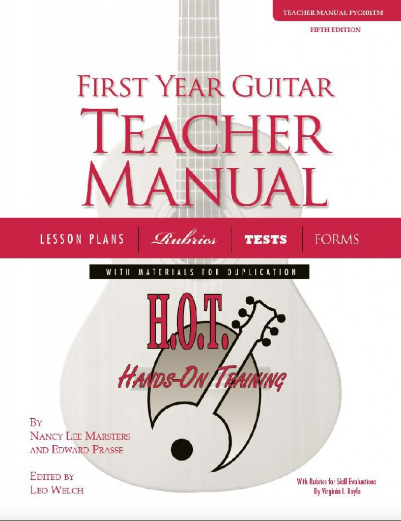 Class Guitar Resources, Inc. | Teacher Manuals | First Year Guitar ...